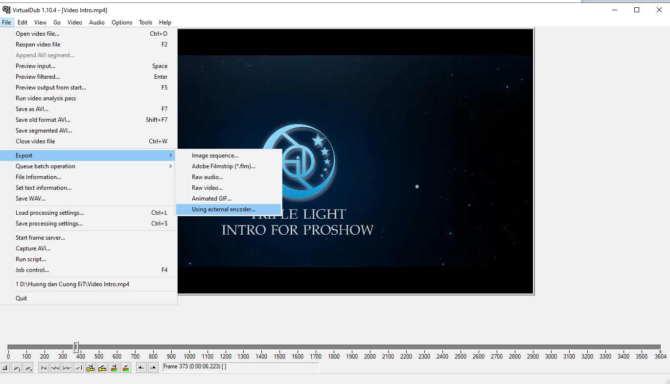Cách xuất file mp4 trong virtualdub [Link mf] – Sửa máy tính tận nhà Nha Trang
